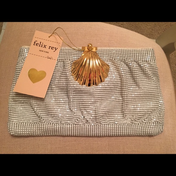 Felix Rey | Bags | New Felix Rey Sequined Clutch | Poshmark